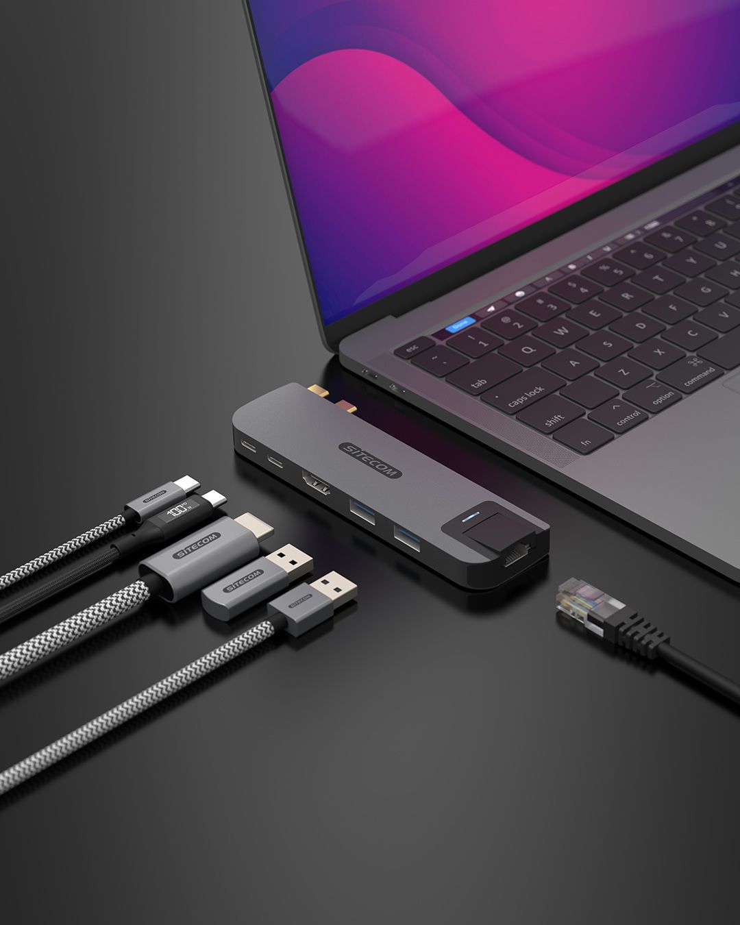 Sitecom MacBook Multiport Hubs | Connect & expand