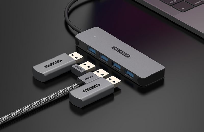 Sitecom USB Hubs | Connect everywhere you go